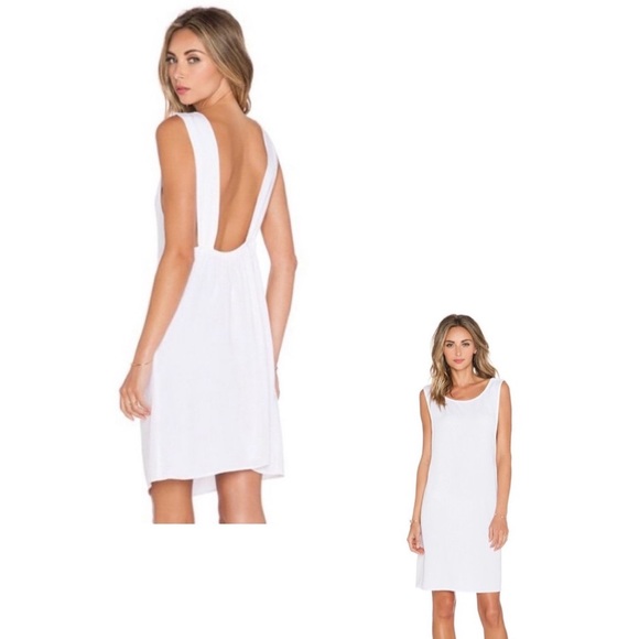 Merritt Charles | Dresses | Merritt Charles White Smock Dress | Poshmark